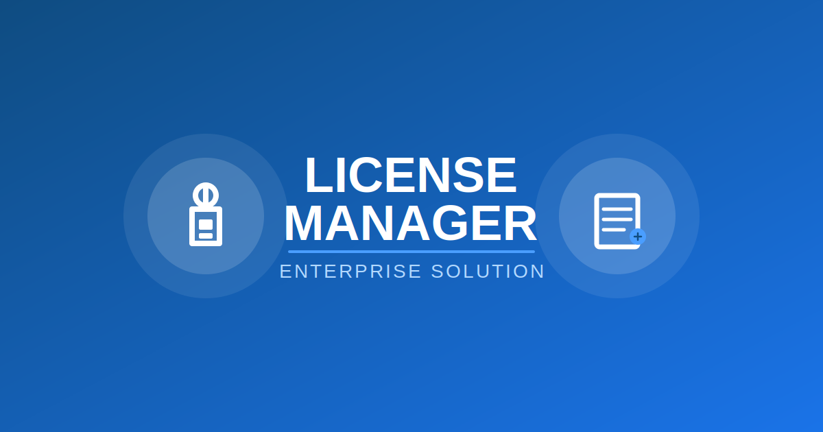 License Manager - IT License Management System